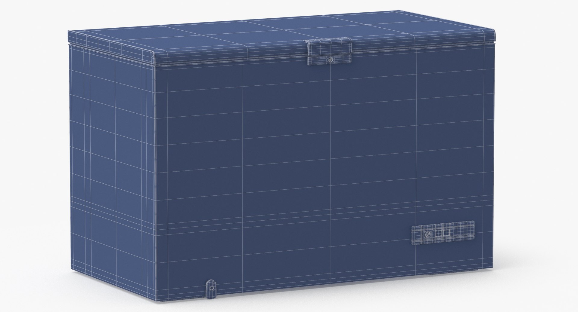 Deep Freezer Clean and Dirty 3D model - TurboSquid 2071130