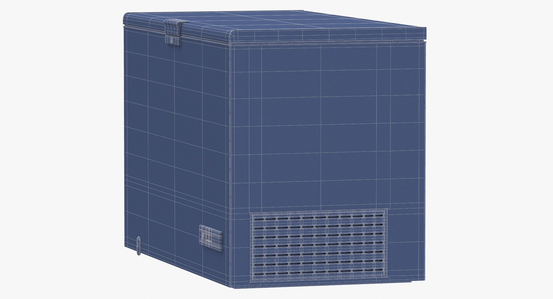 Deep Freezer Clean and Dirty 3D model - TurboSquid 2071130