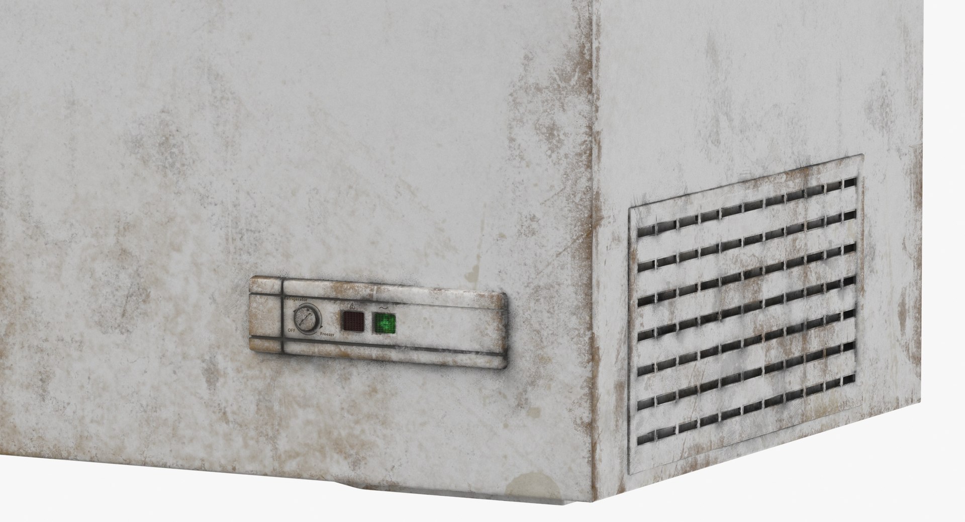 Deep Freezer Clean and Dirty 3D model - TurboSquid 2071130