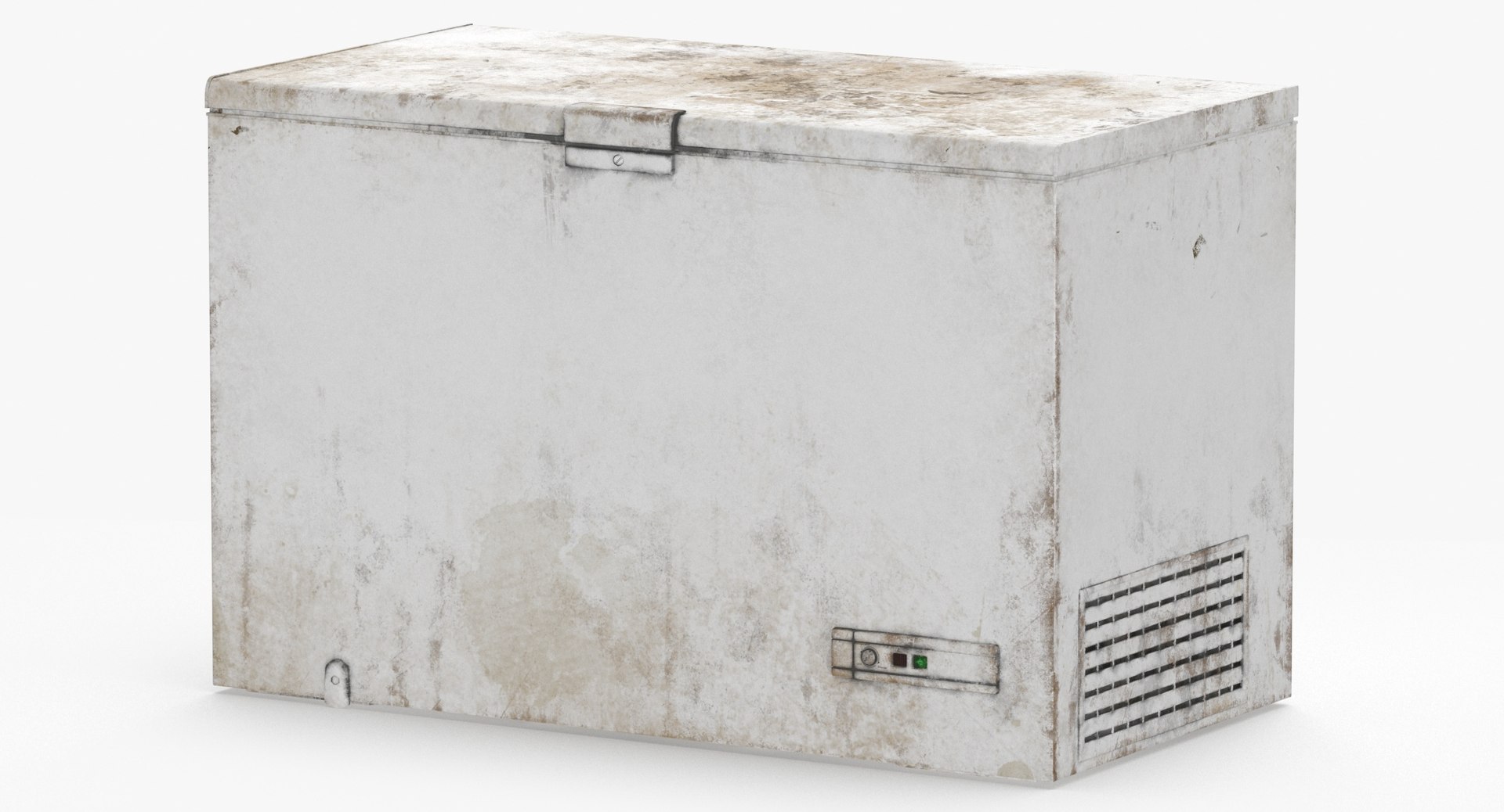 Deep Freezer Clean and Dirty 3D model - TurboSquid 2071130