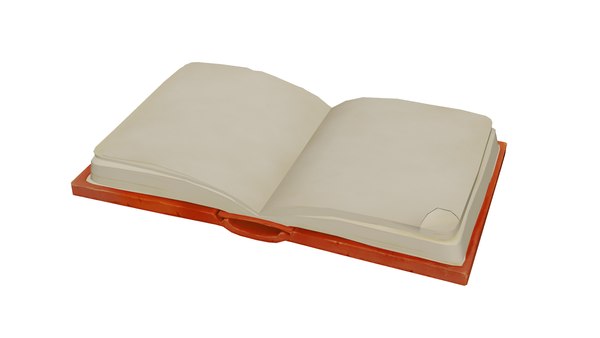 modelo 3d Libro - Low poli - Animado - TurboSquid 1886315