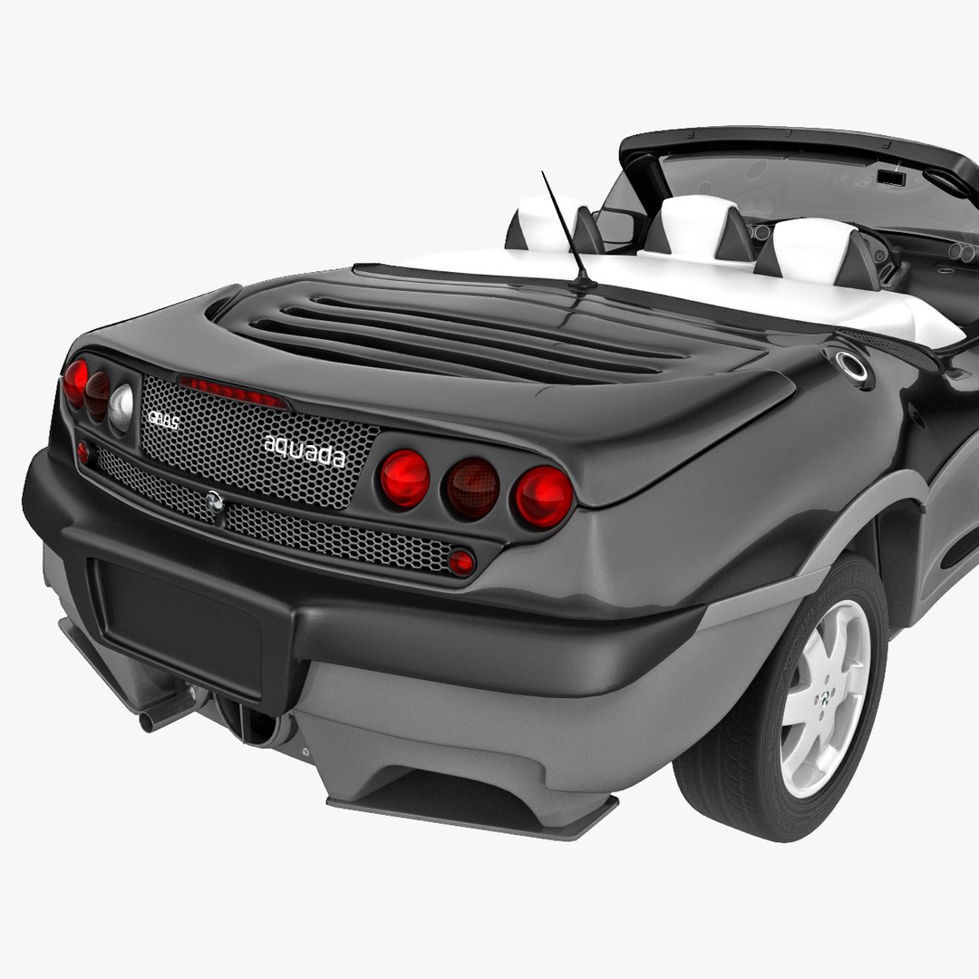 rigged gibbs aquada car 3d max