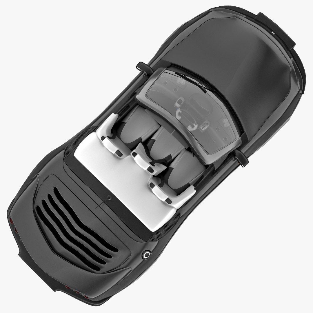 rigged gibbs aquada car 3d max