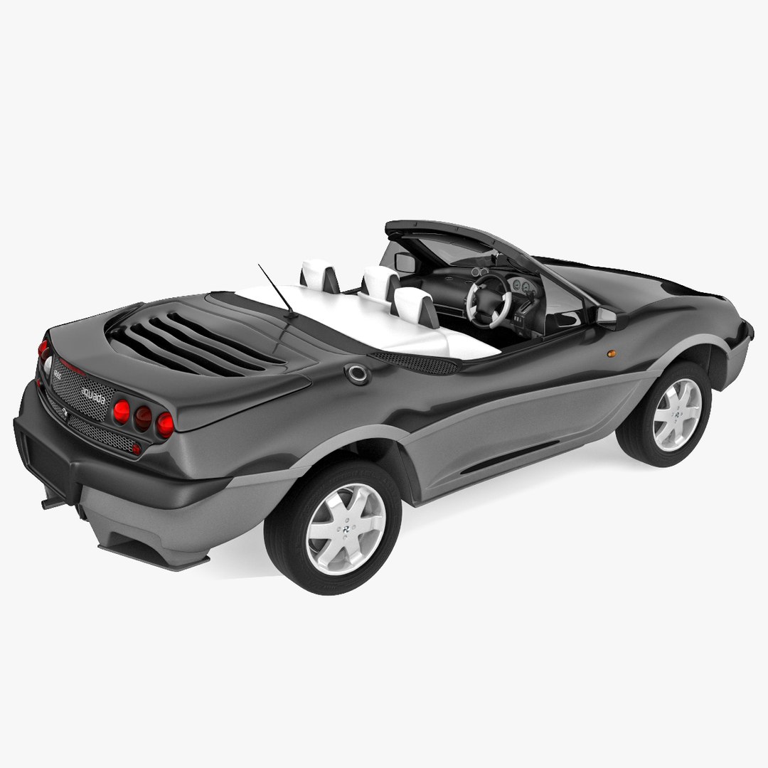 rigged gibbs aquada car 3d max