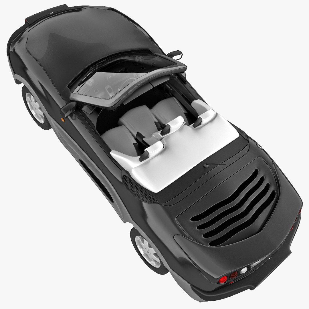 rigged gibbs aquada car 3d max