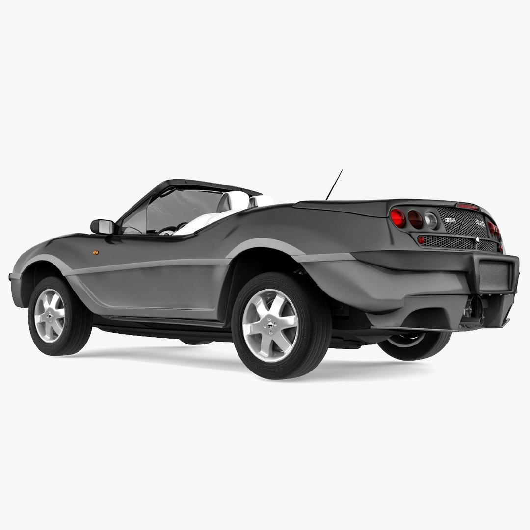 rigged gibbs aquada car 3d max