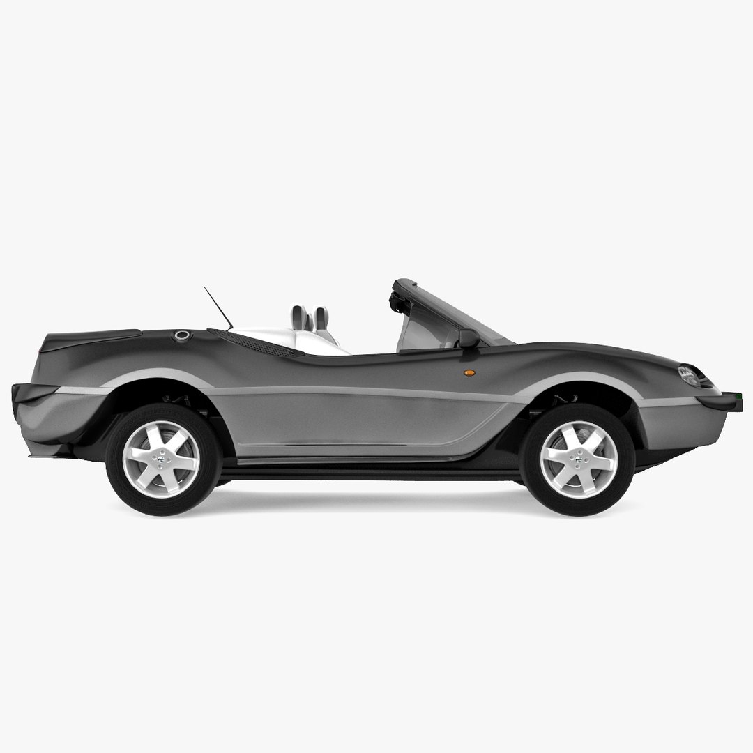 rigged gibbs aquada car 3d max