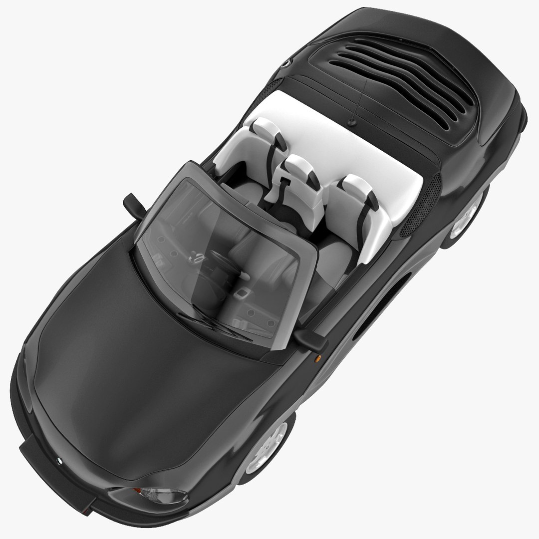 rigged gibbs aquada car 3d max