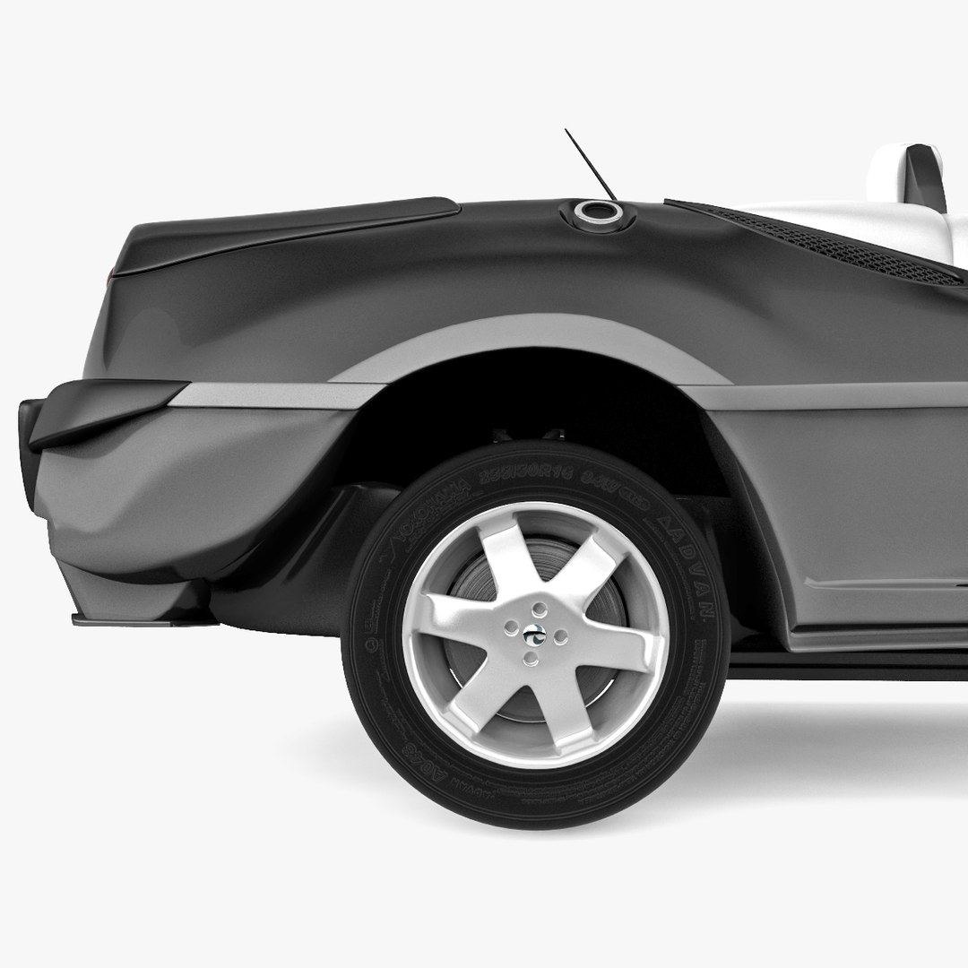 rigged gibbs aquada car 3d max