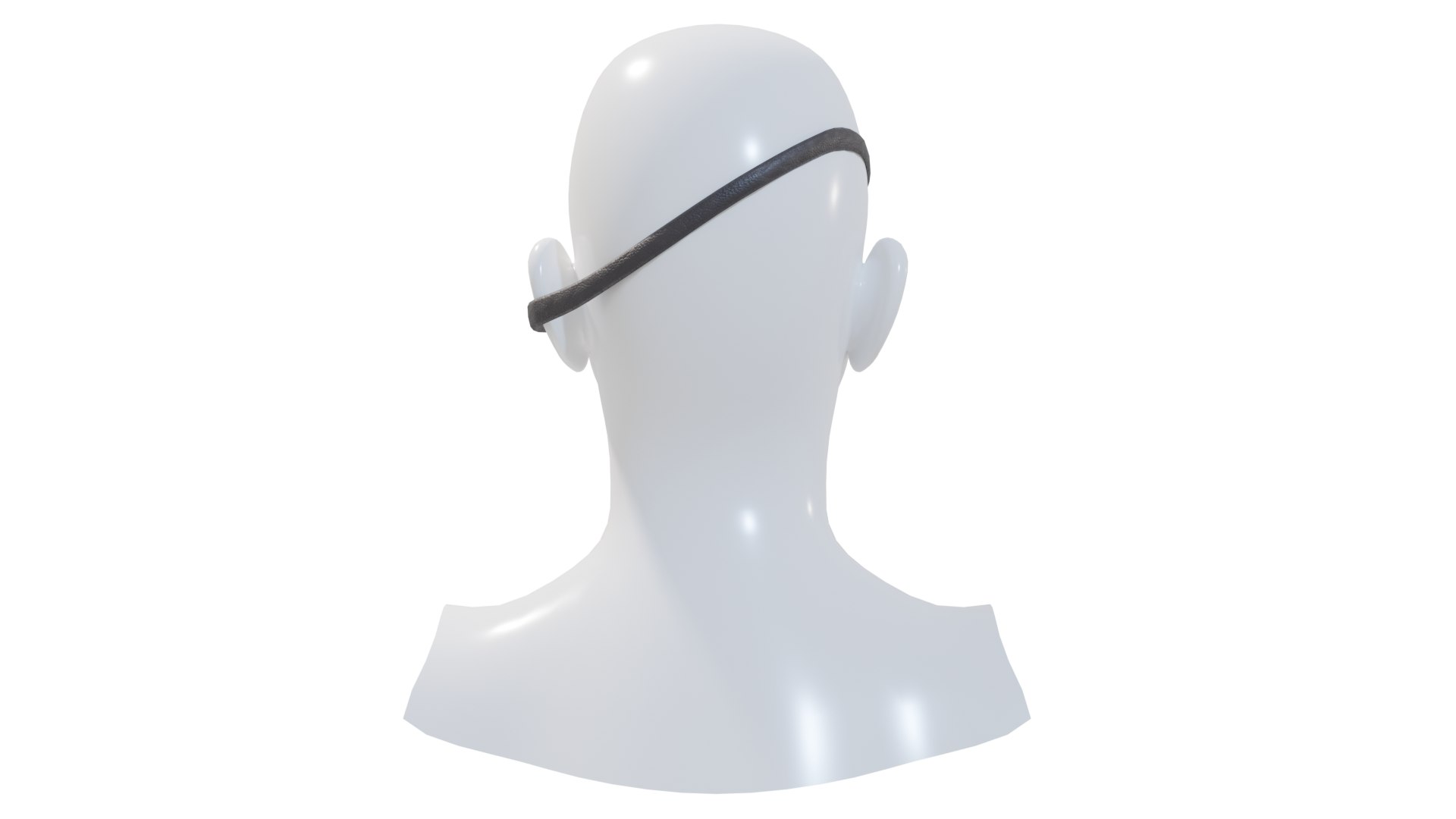 Pirate Eye Patch 3D Model - TurboSquid 1970223