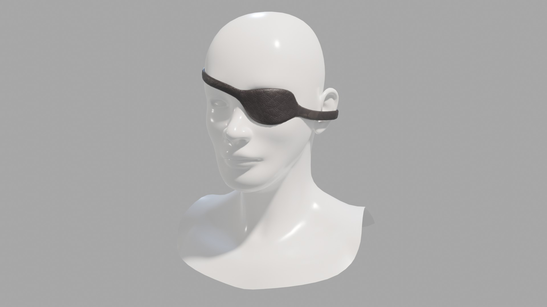 Pirate Eye Patch 3D Model - TurboSquid 1970223