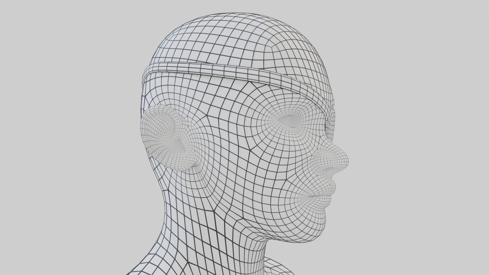 Pirate Eye Patch 3D Model - TurboSquid 1970223