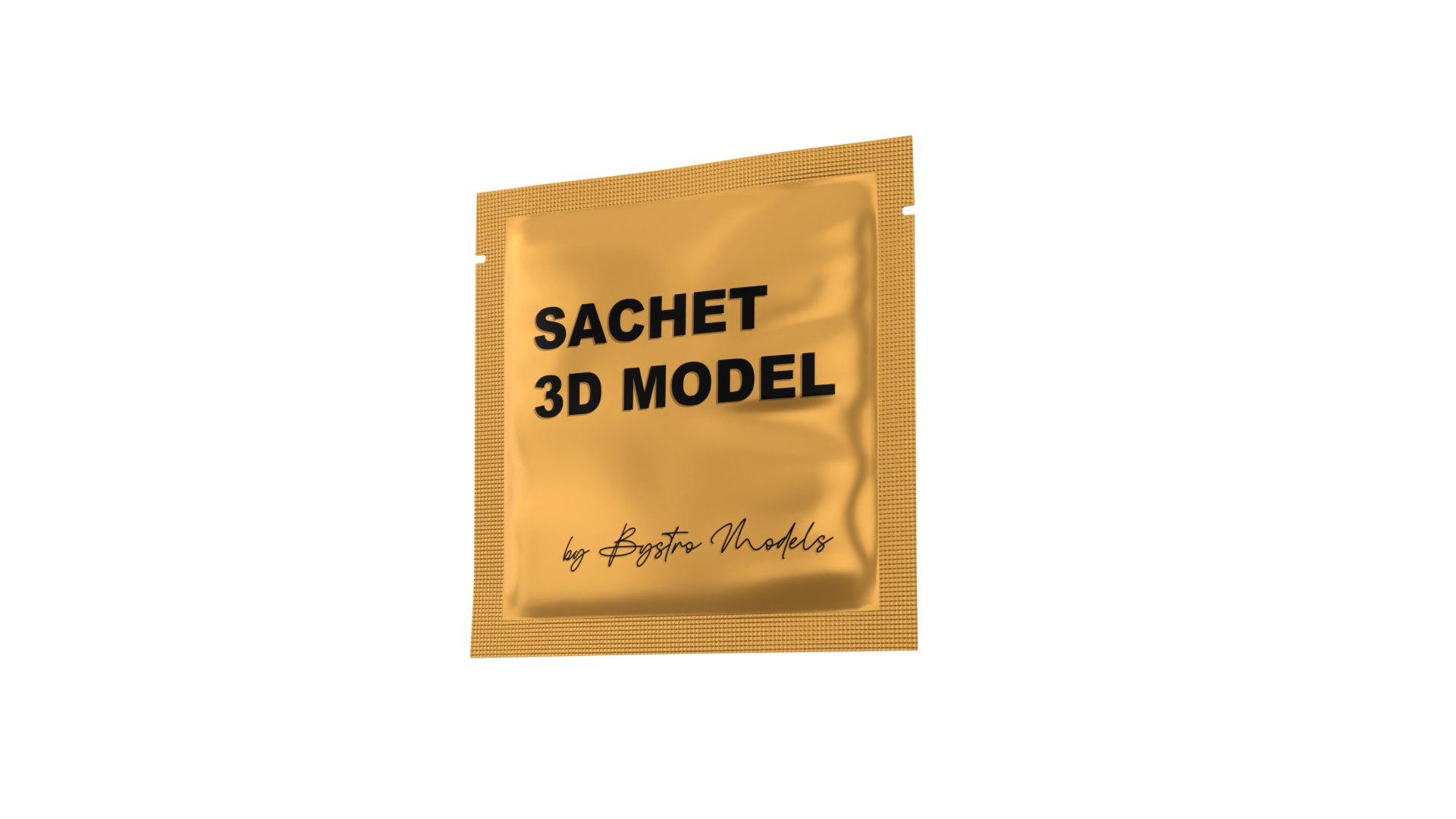 3D Sachet 11 Model - TurboSquid 2289093