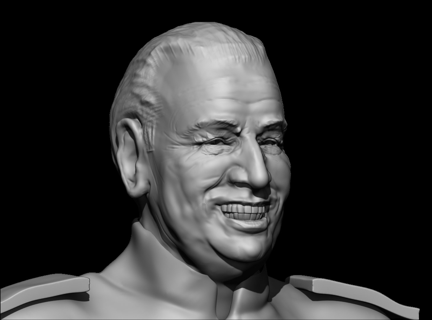 Juan Domingo Peron 3d Model