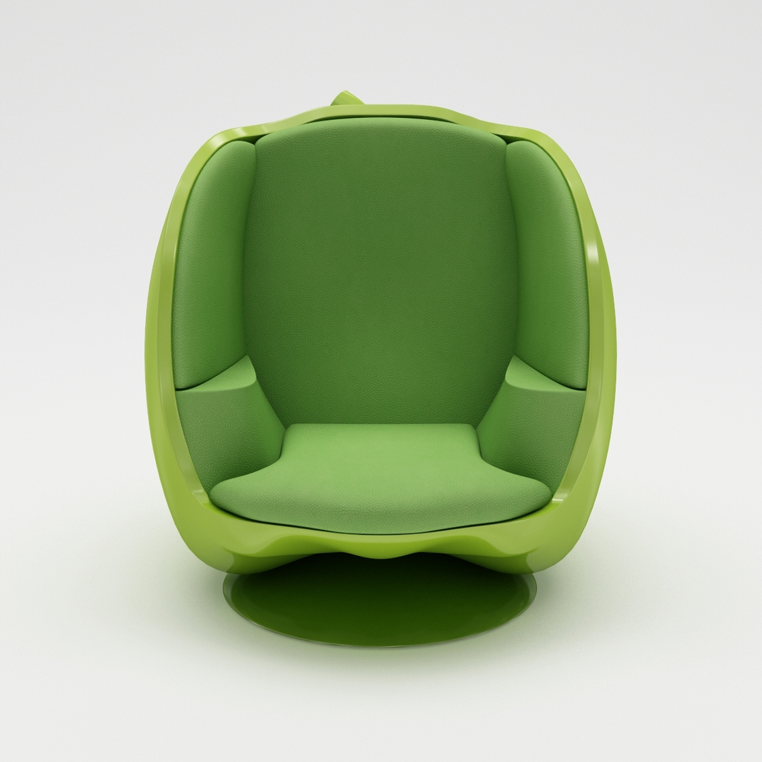 3d Model Apple Chair