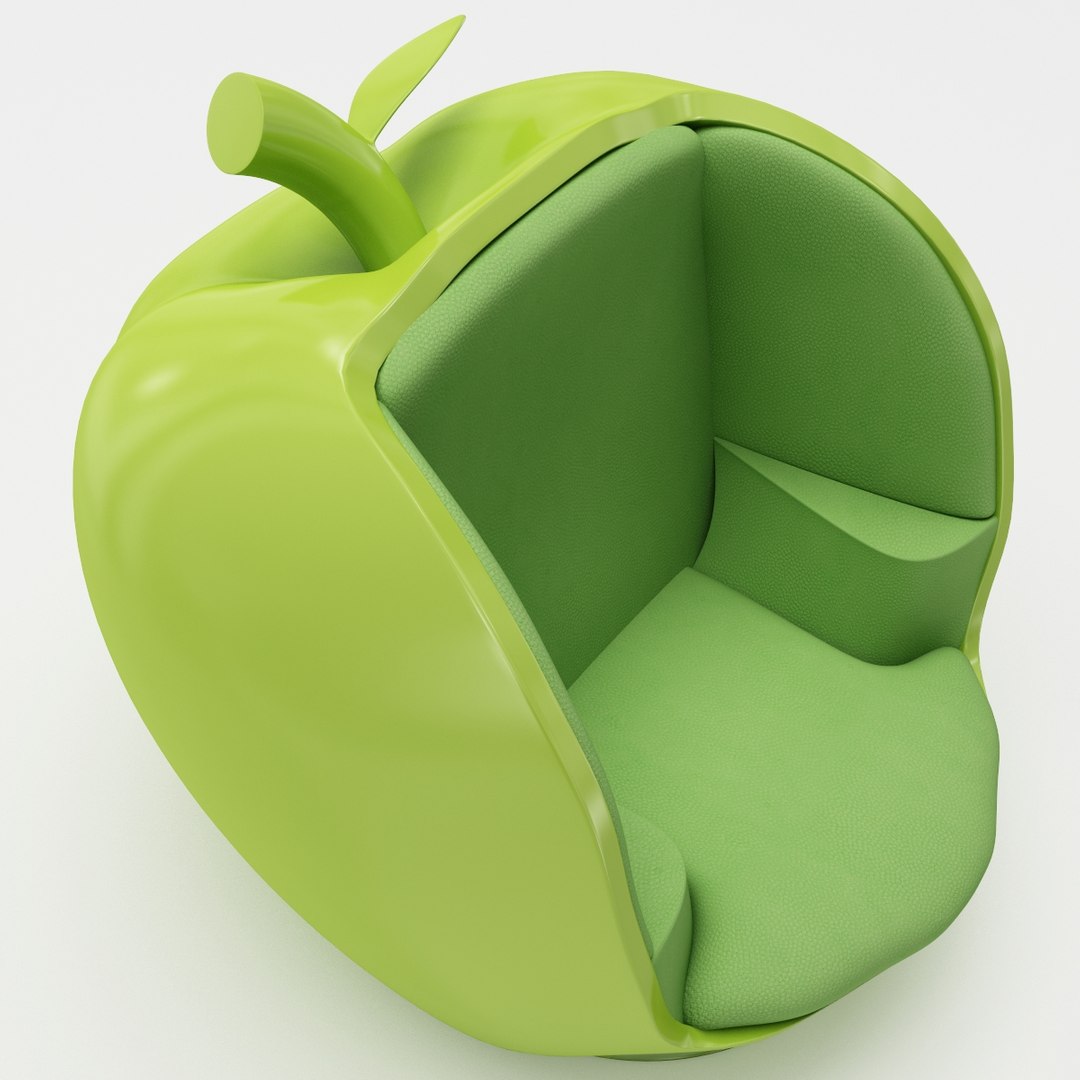 3d Model Apple Chair