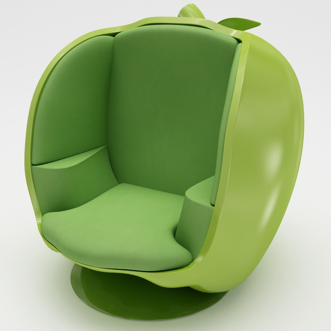 3d Model Apple Chair