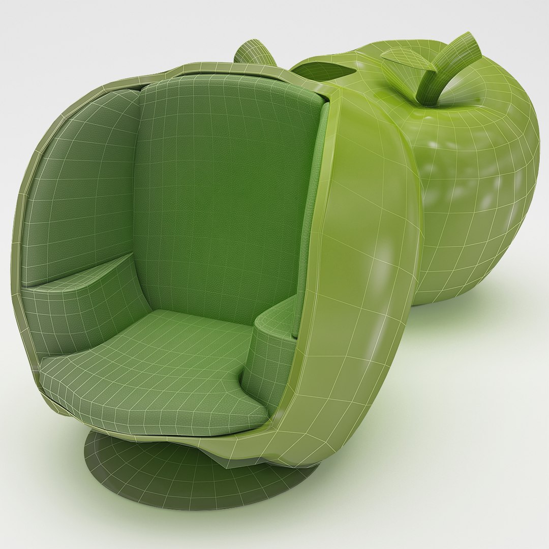 3d Model Apple Chair