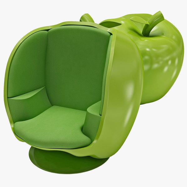 3d model apple chair