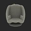 3d Model Apple Chair