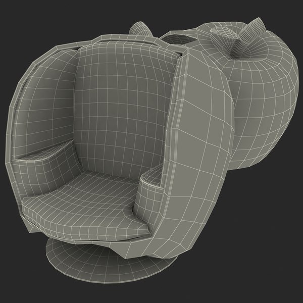 3d model apple chair