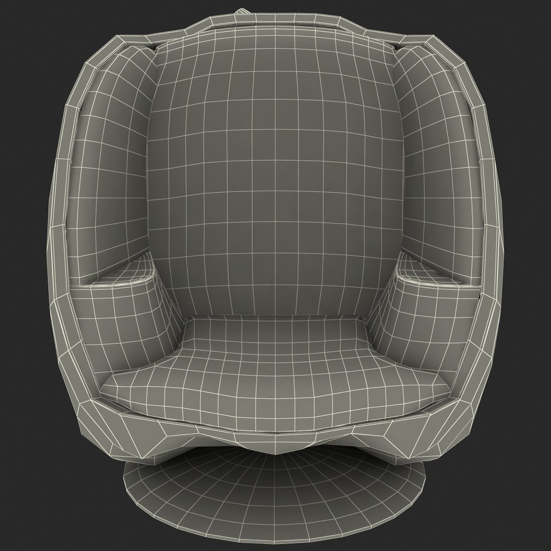 3d model apple chair