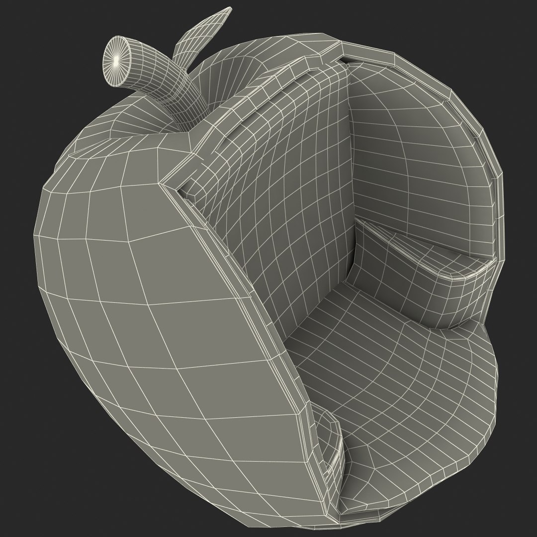 3d model apple chair