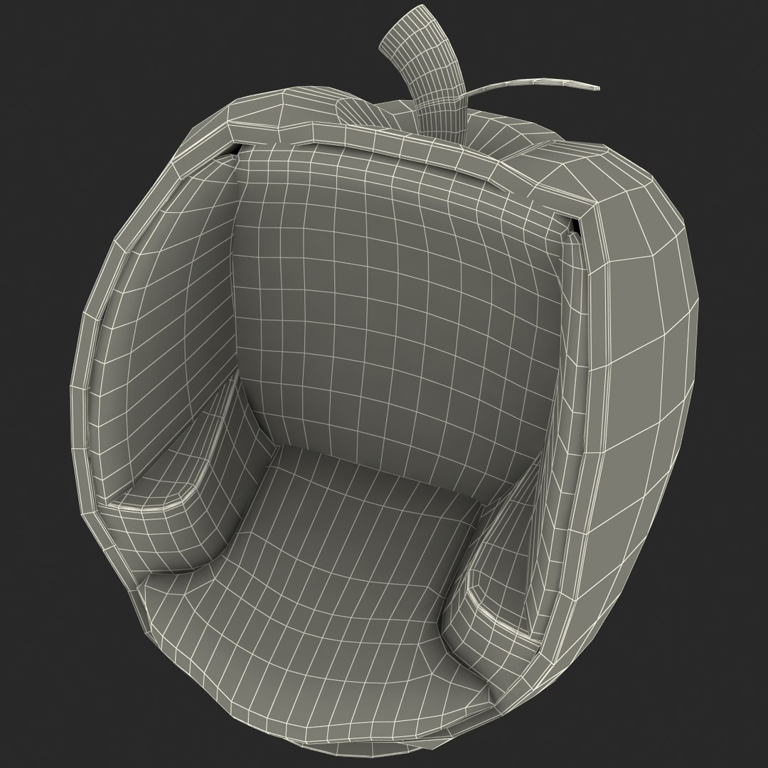 3d model apple chair