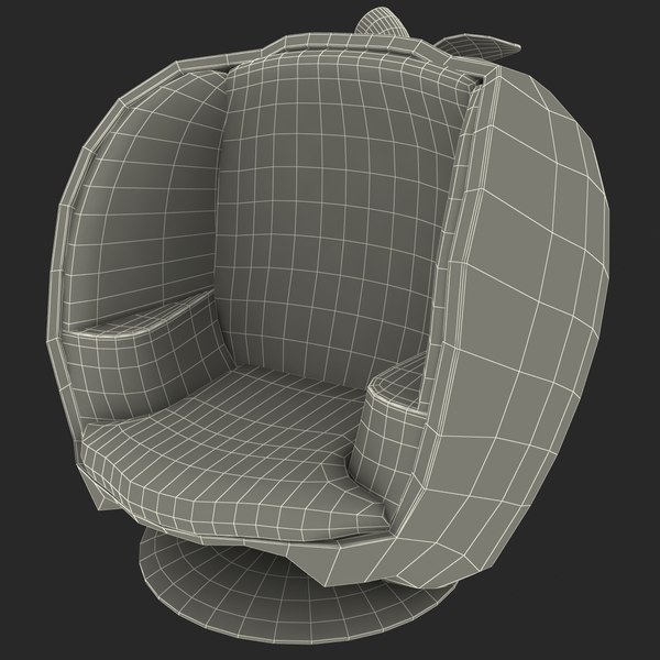 3d model apple chair