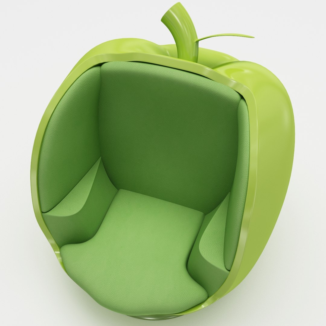 3d Model Apple Chair