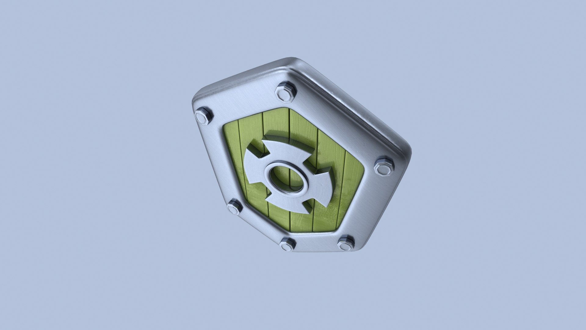 3D Cute little shield Cartoon Style - TurboSquid 2101229