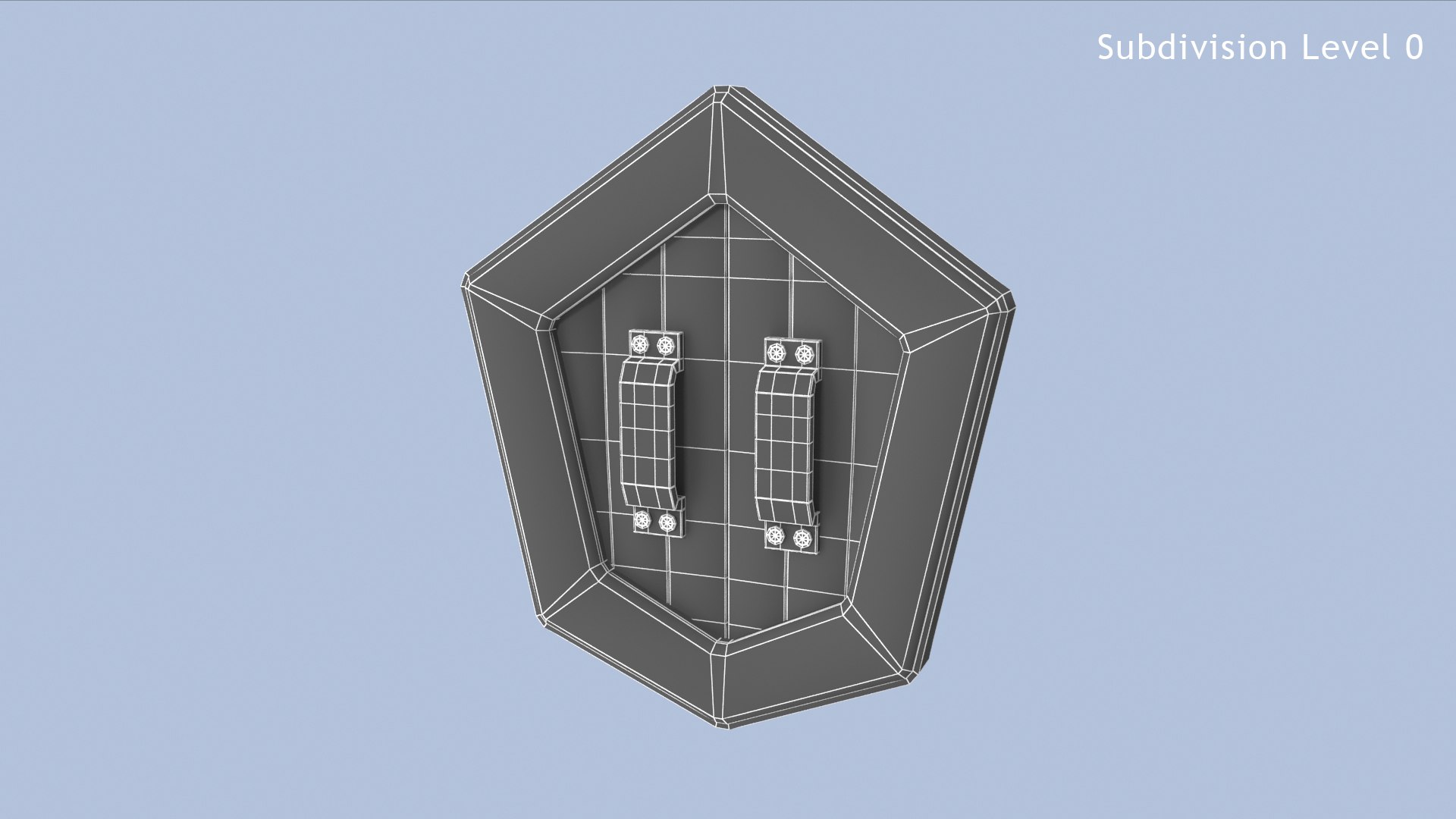 3D Cute little shield Cartoon Style - TurboSquid 2101229