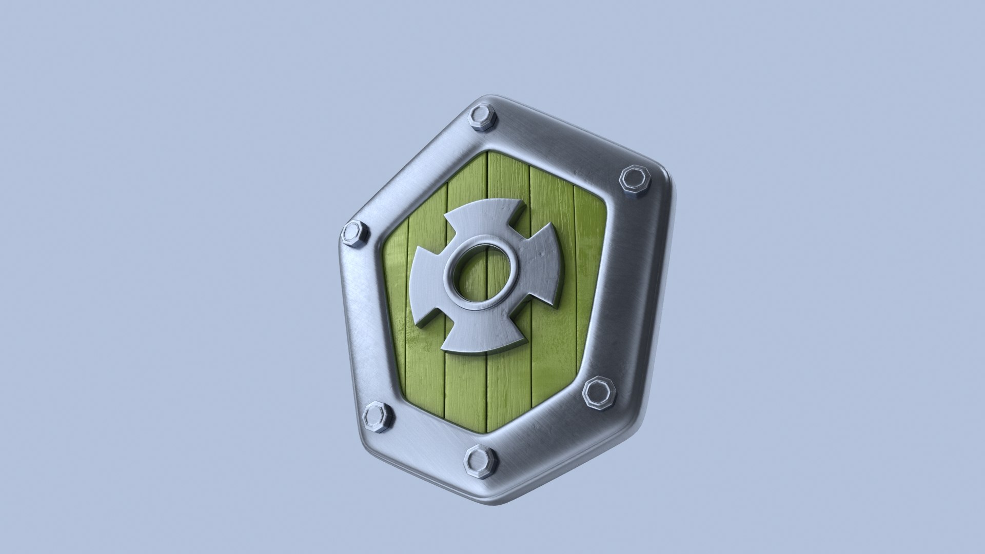 3D Cute little shield Cartoon Style - TurboSquid 2101229