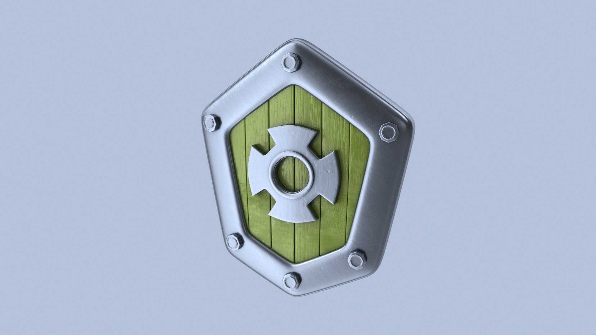 3D Cute little shield Cartoon Style - TurboSquid 2101229