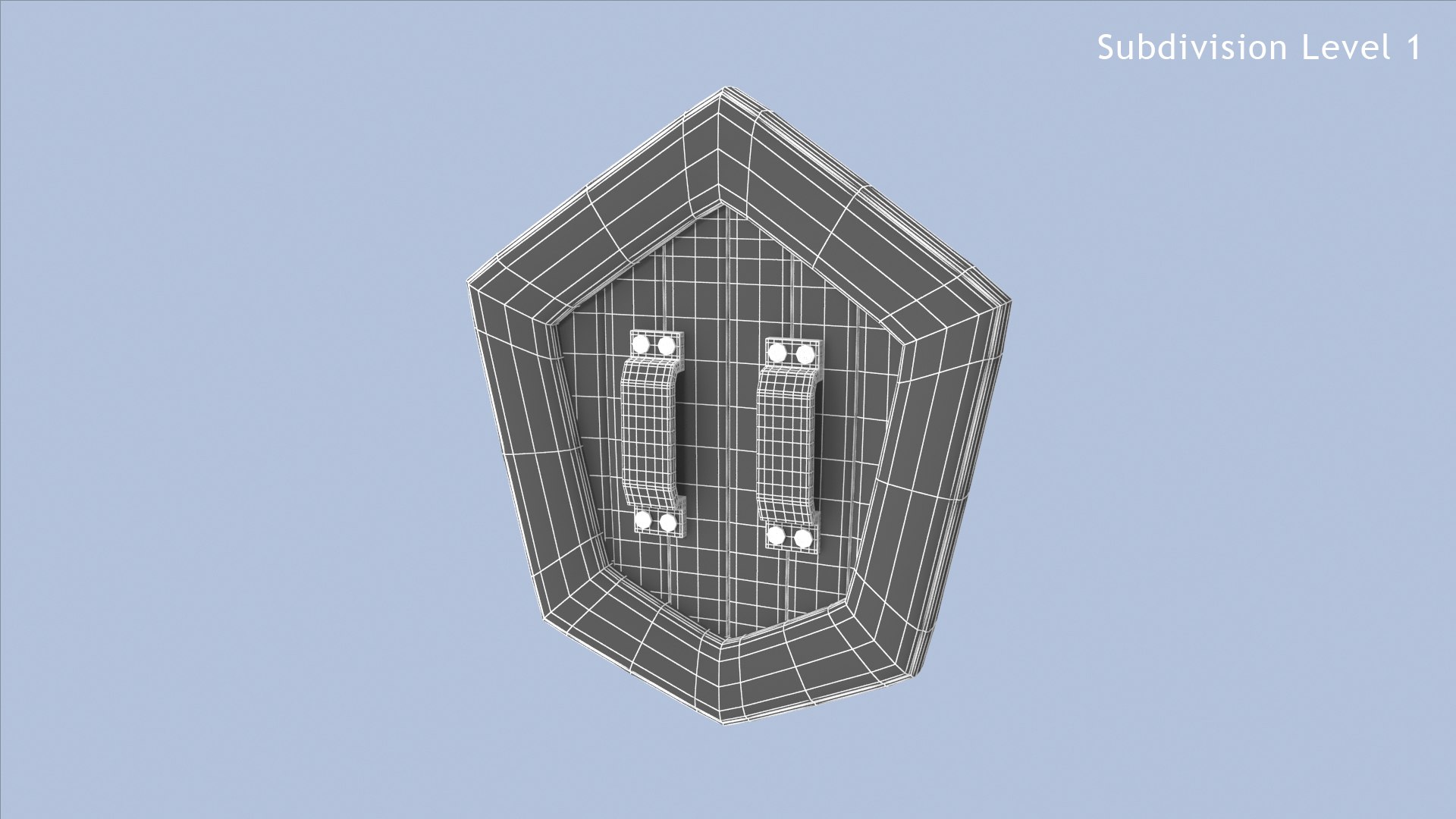 3D Cute little shield Cartoon Style - TurboSquid 2101229