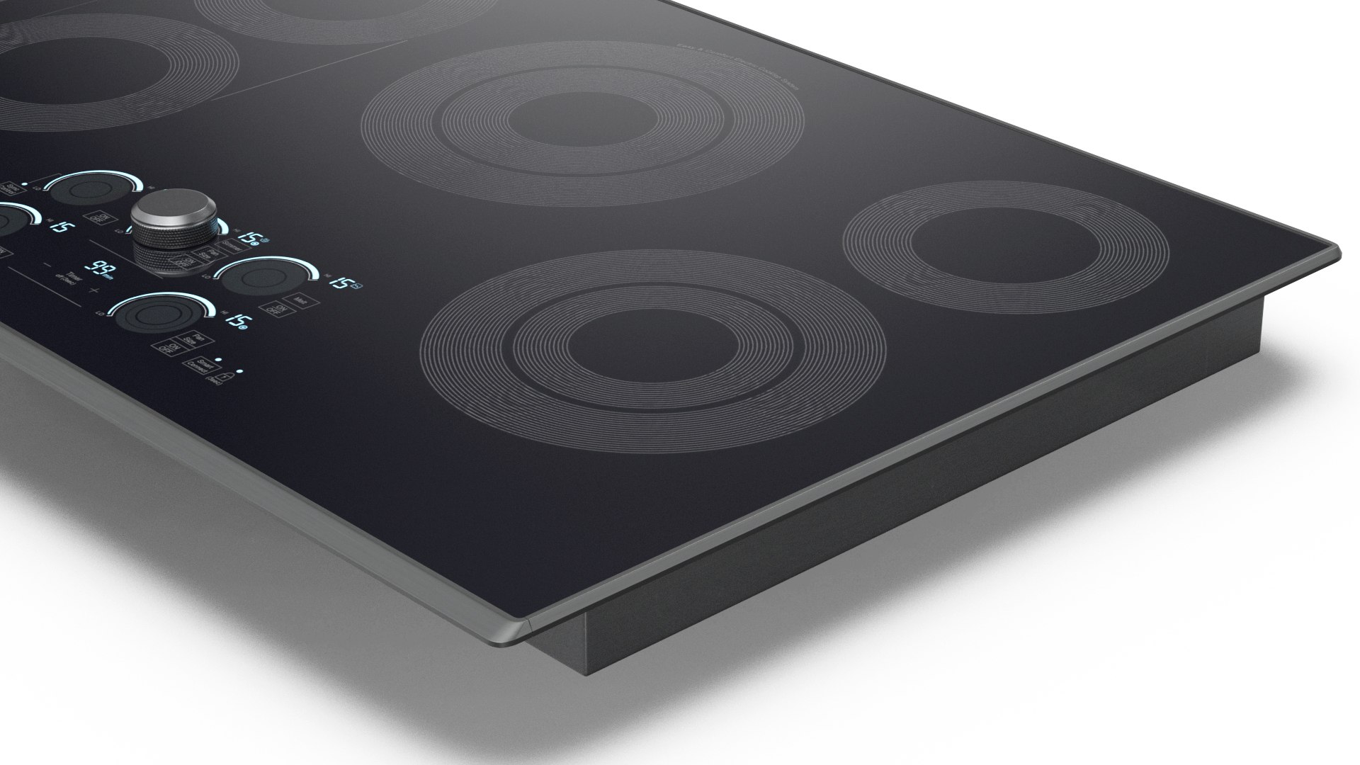 Smart Electric Samsung Cooktop Black Model - TurboSquid 2136825