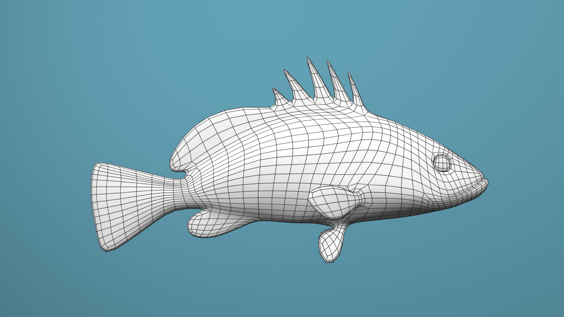3D Nassau Grouper - TurboSquid 1722004