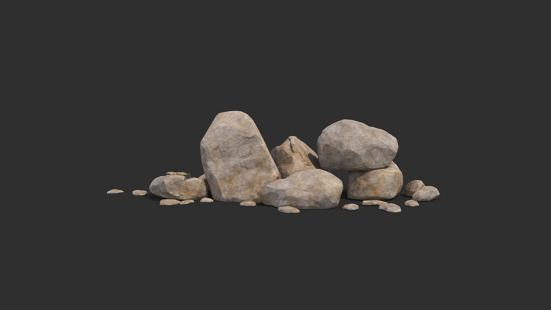 Rock V43 model - TurboSquid 1852382