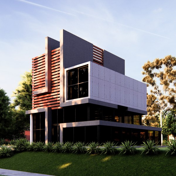 Residential modern 3D - TurboSquid 1712339