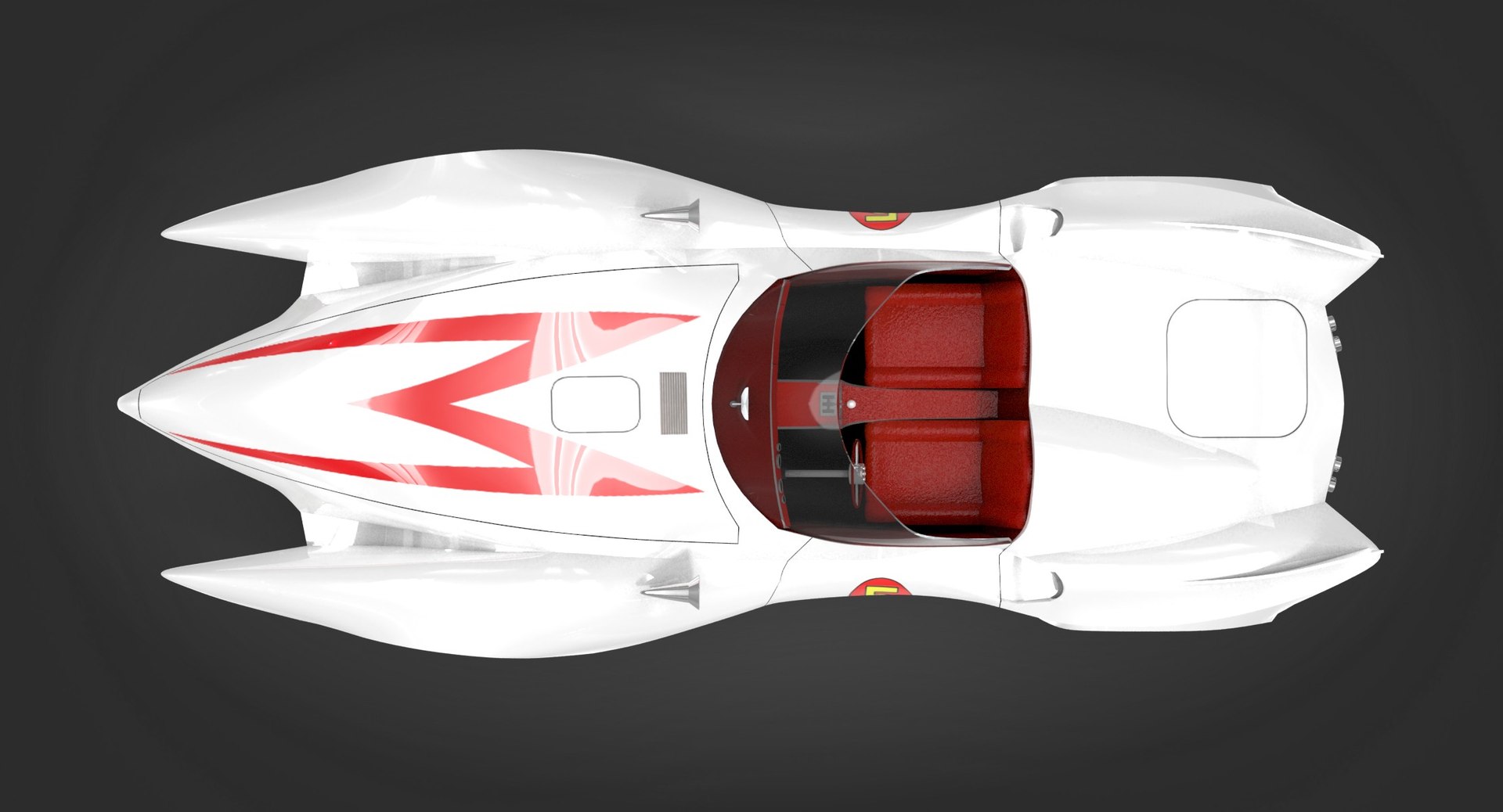 3d 3ds Mach 5 Car Speed