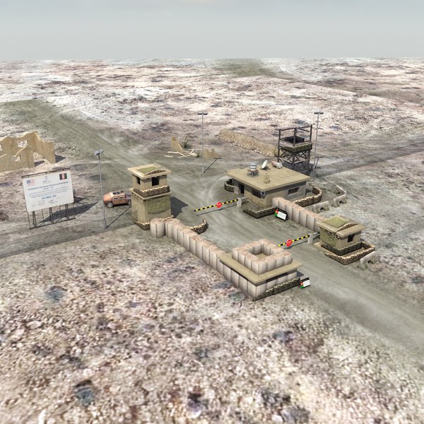 3D Checkpoint Models | TurboSquid