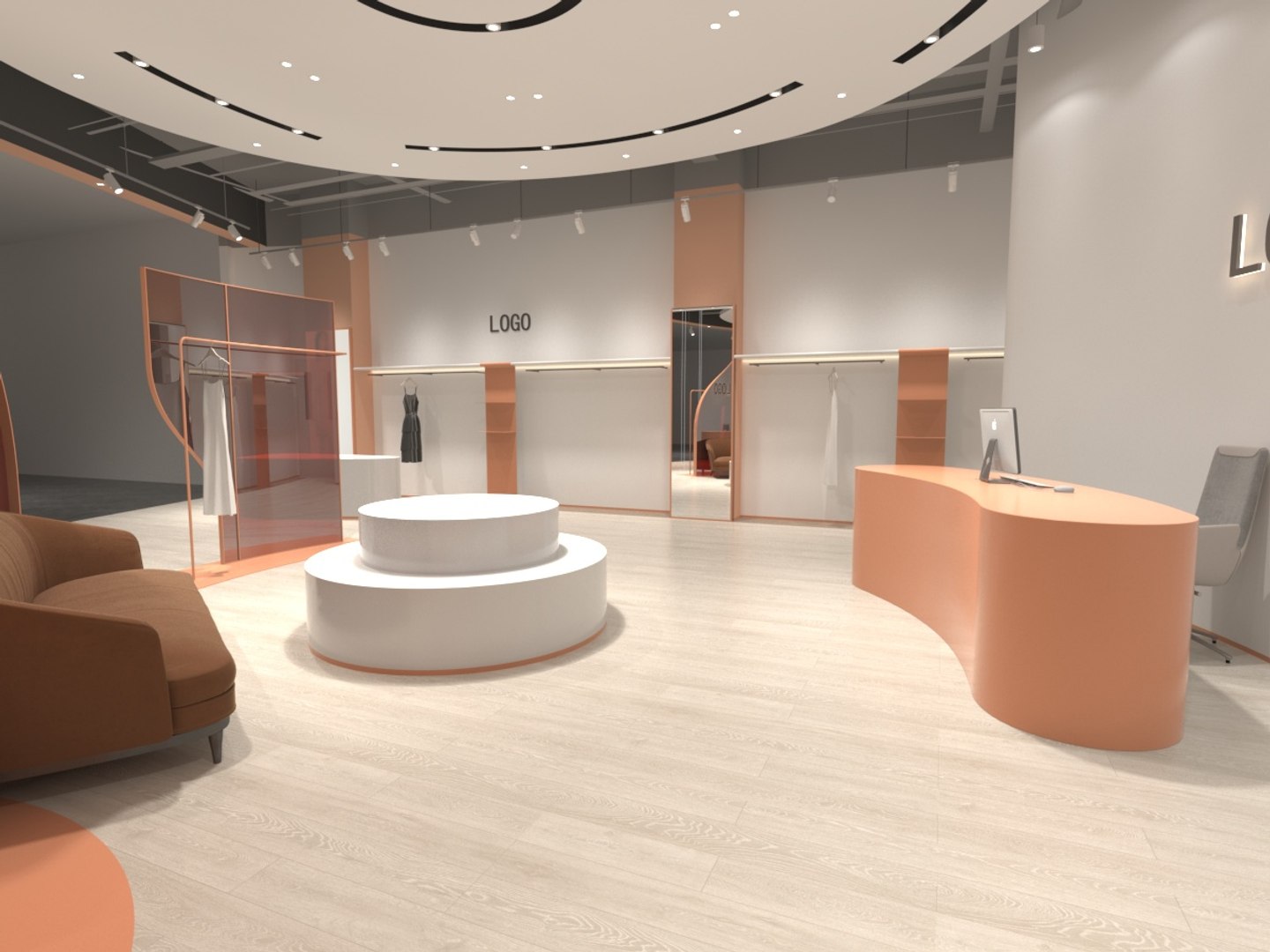 3D Model Clothing Shop 4 - TurboSquid 2049445