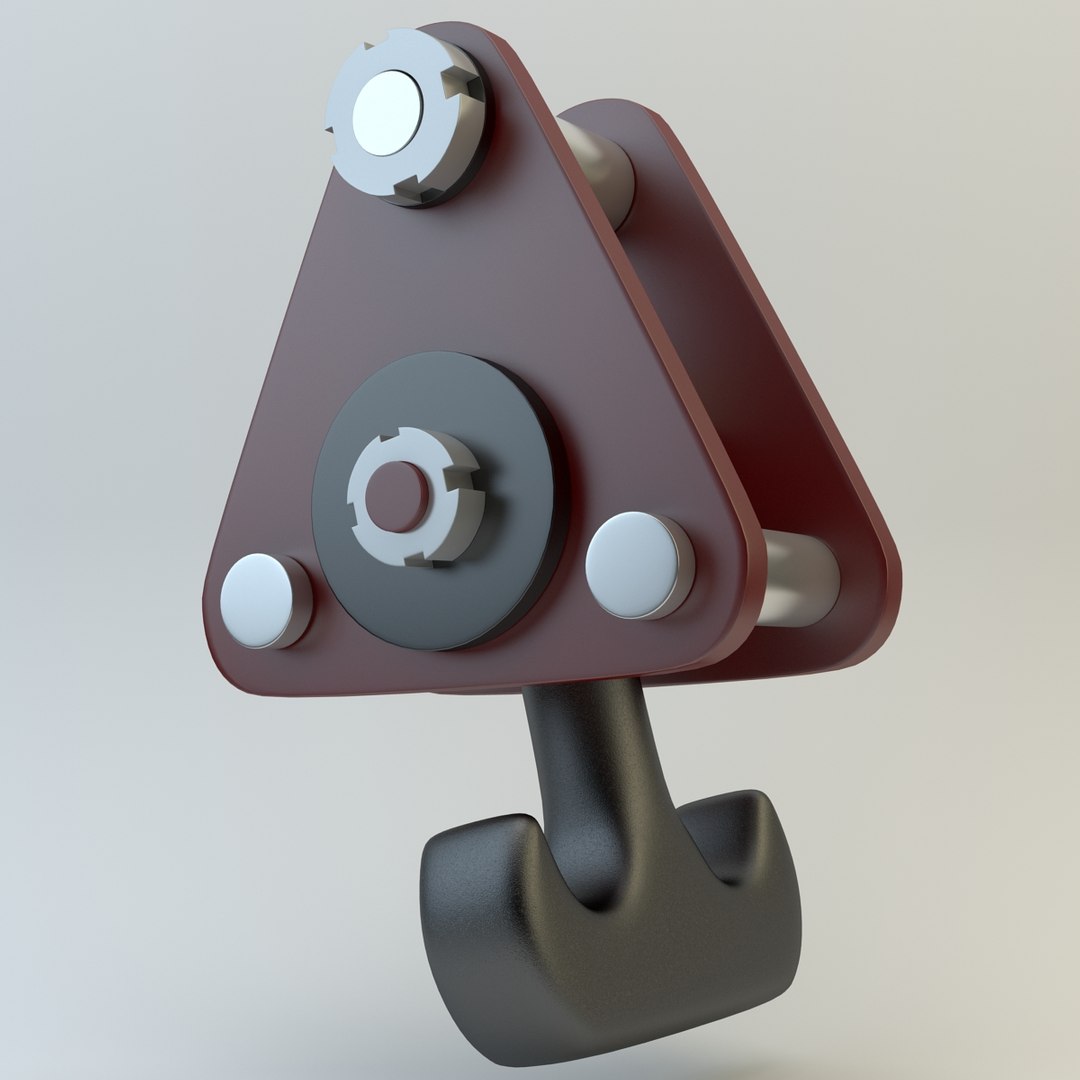 Crane Hook 3d Model