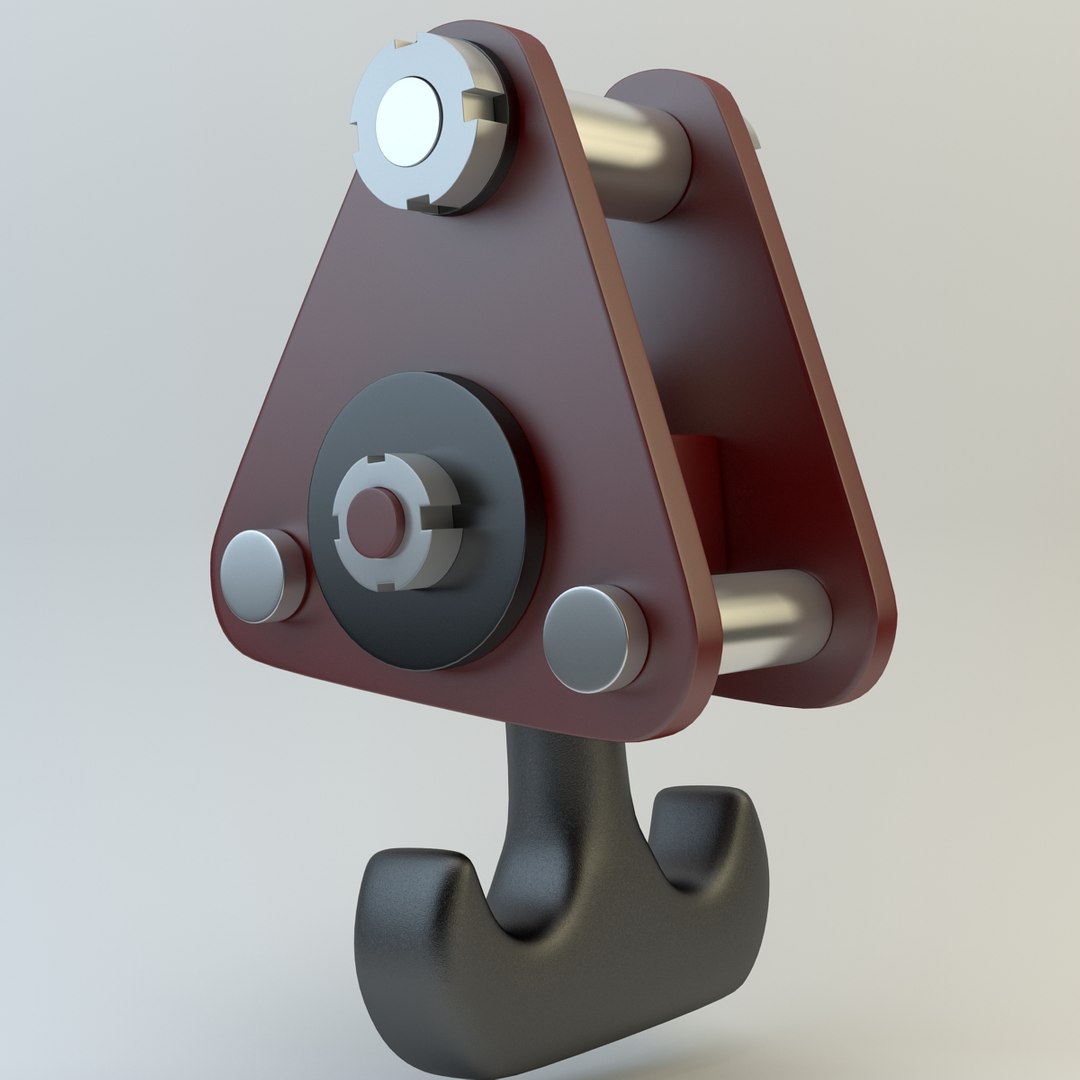 Crane Hook 3d Model