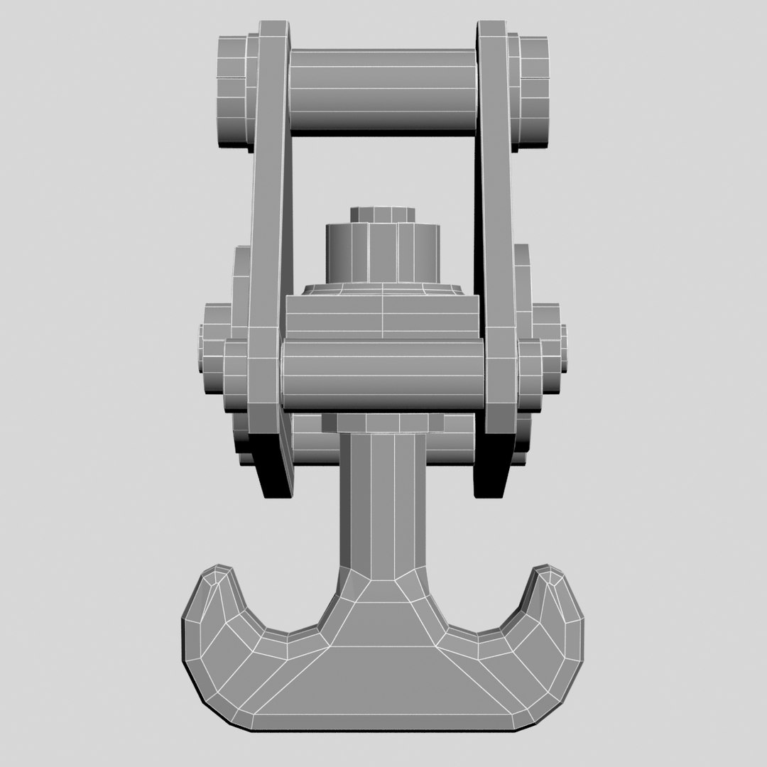 Crane Hook 3d Model