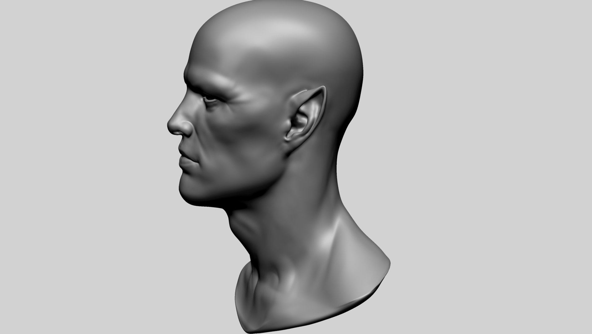 3D Male Head M Model - TurboSquid 2198830