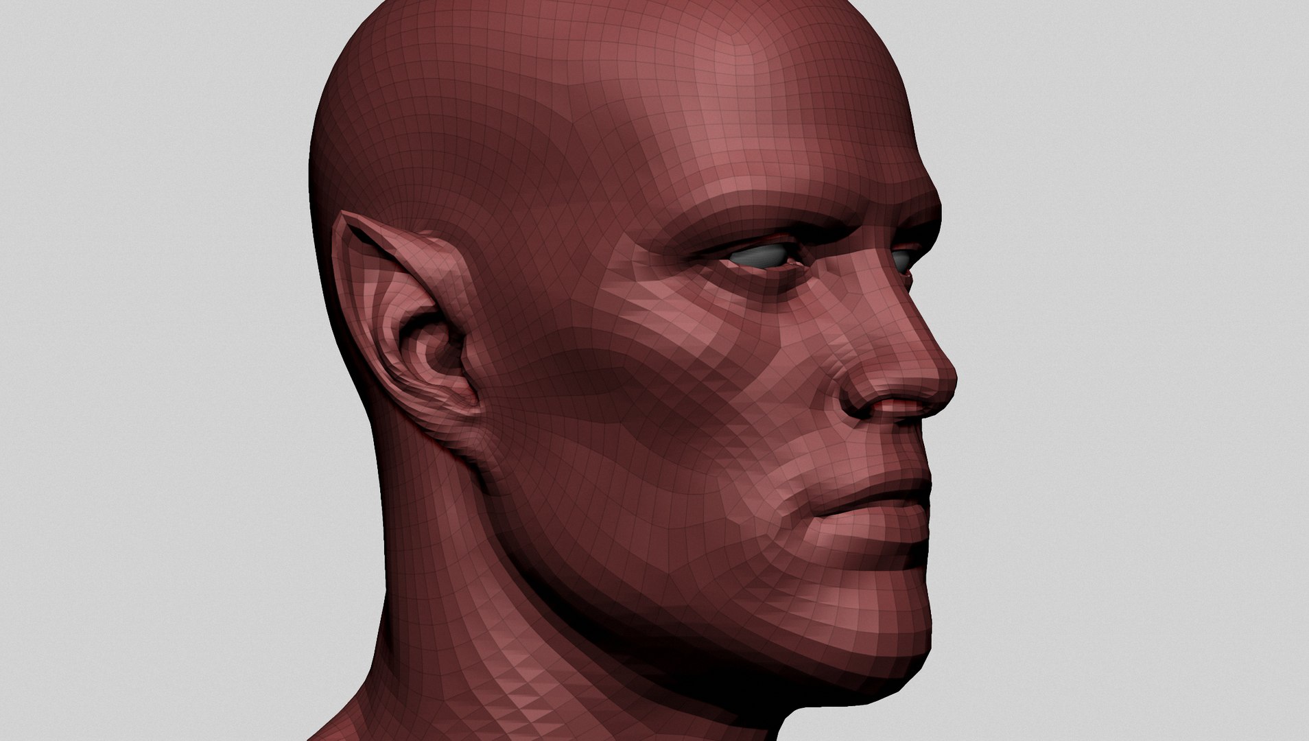 3D Male Head M Model - TurboSquid 2198830