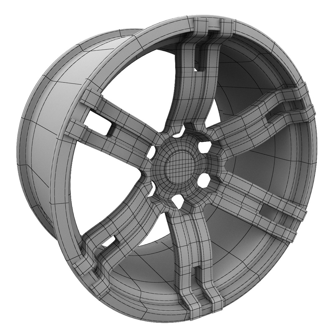 Wheel Luxury 3d Max