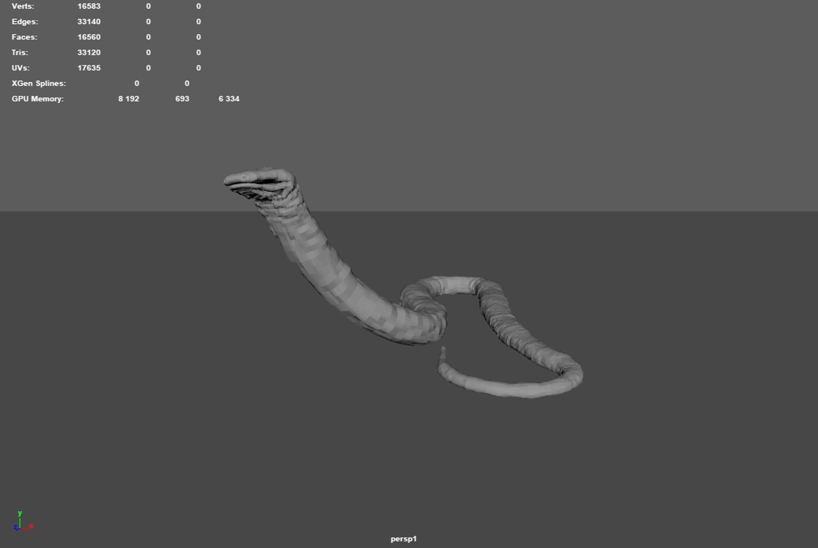 Atretochoana Eiselti Model - TurboSquid 1544116