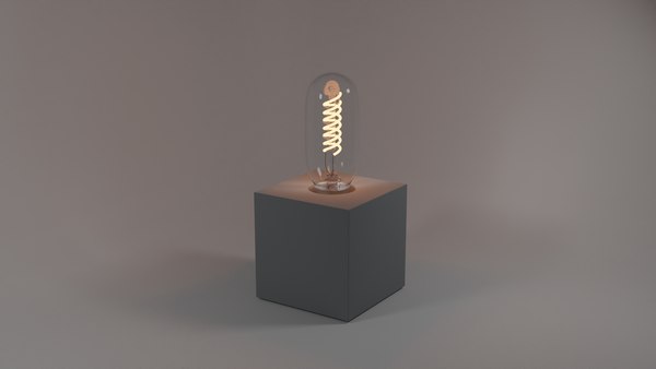 modelo 3d Luminaria de cubo - TurboSquid 2190443